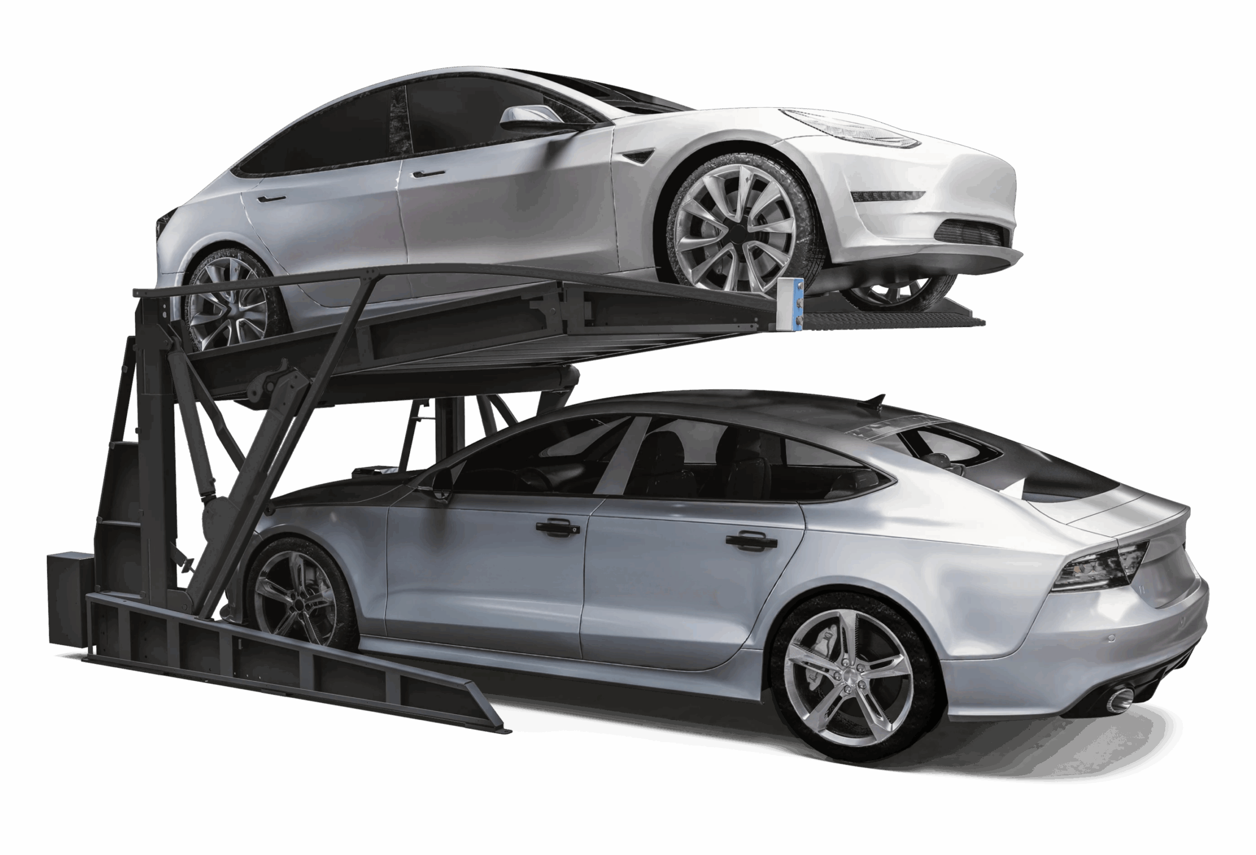 Low Ceiling Hydraulic Scissor Lift - STAK Auto Lifts