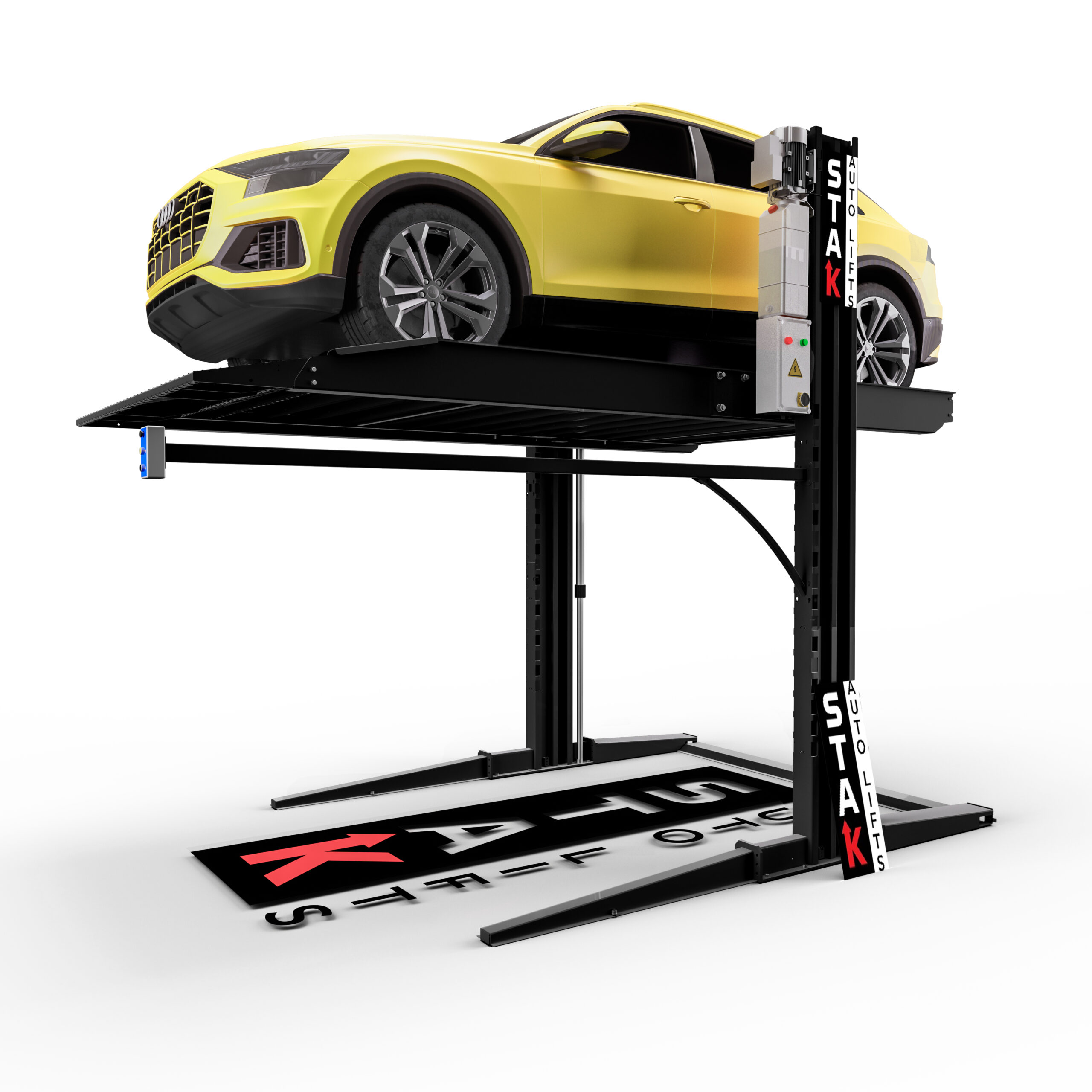 2-Post Tall (Wide) - STAK Auto Lifts